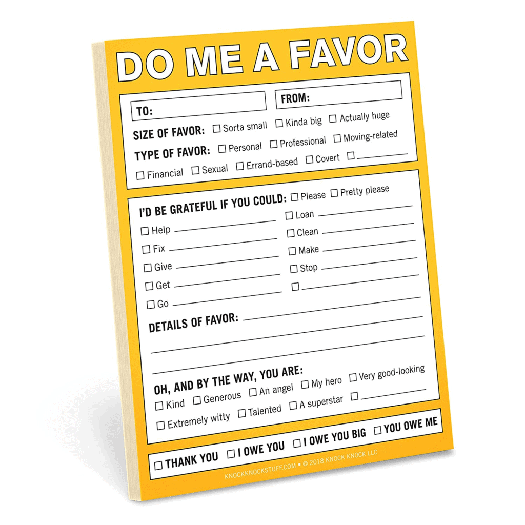 25 Knock Knock Products: Funny To-Do Lists for Everything