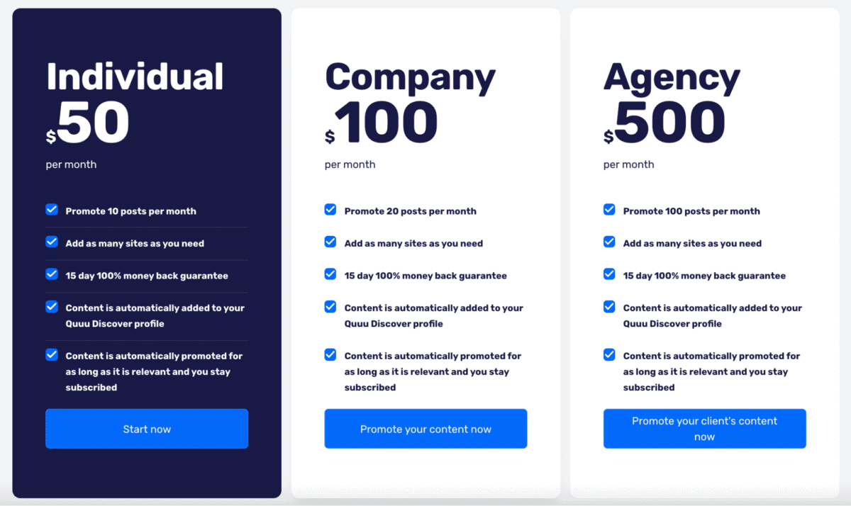 Quuu Promote Review: Organic Content Distribution Platform