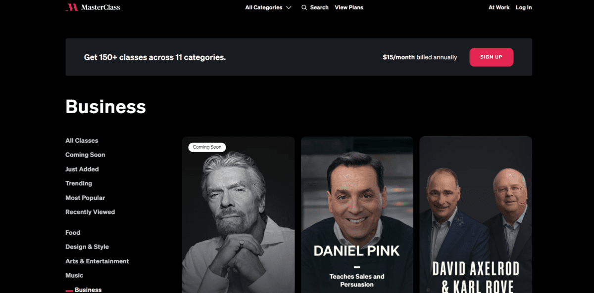 MasterClass Review: Learn Business and Writing From Experts